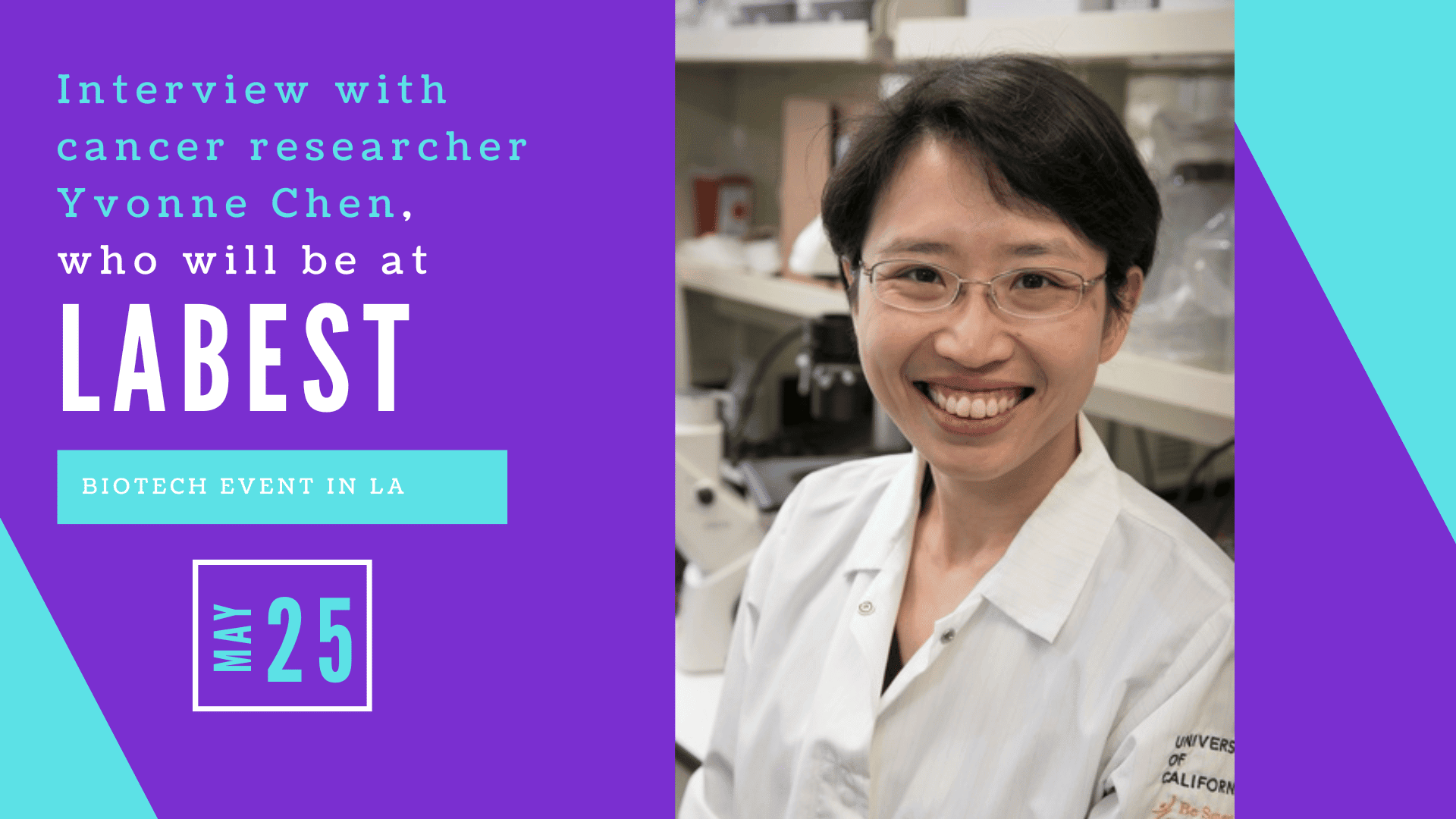 Inspiring woman in science: Yvonne Chen does life-saving cutting-edge ...