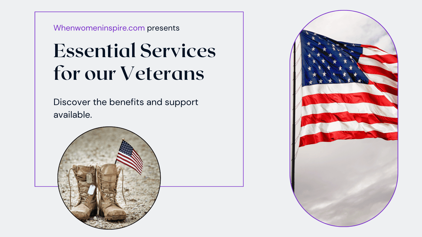 3 Essential Services for US Veterans - When Women Inspire
